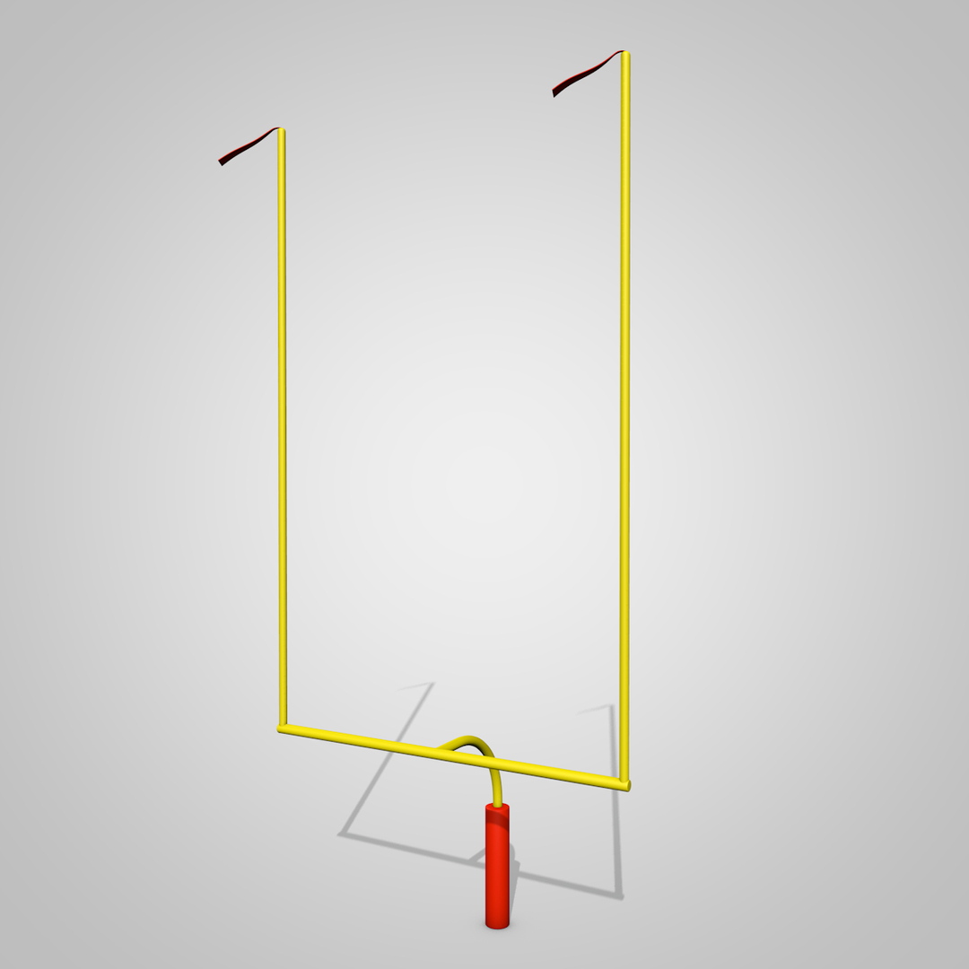 3d Model Of Football Goal Post