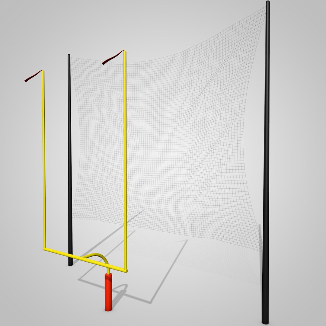3d Model Of Football Goal Post