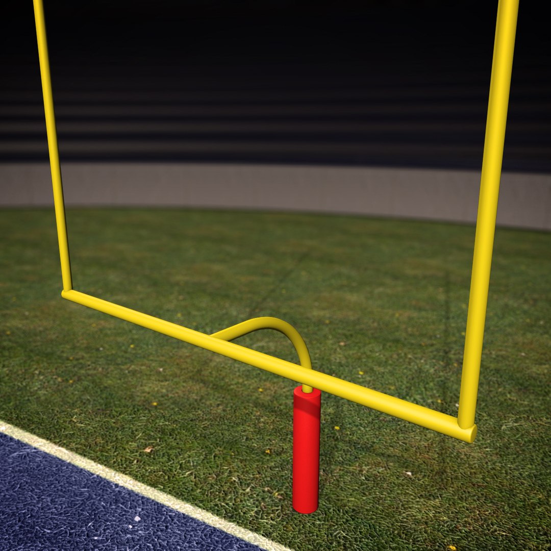 3d Model Of Football Goal Post
