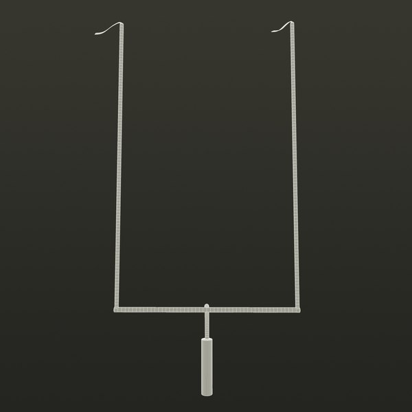 3d model of football goal post