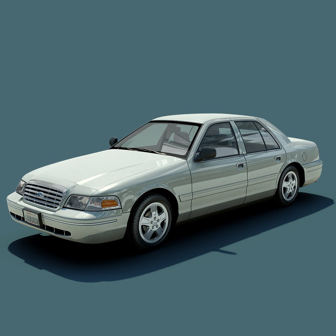 3d crown victoria model