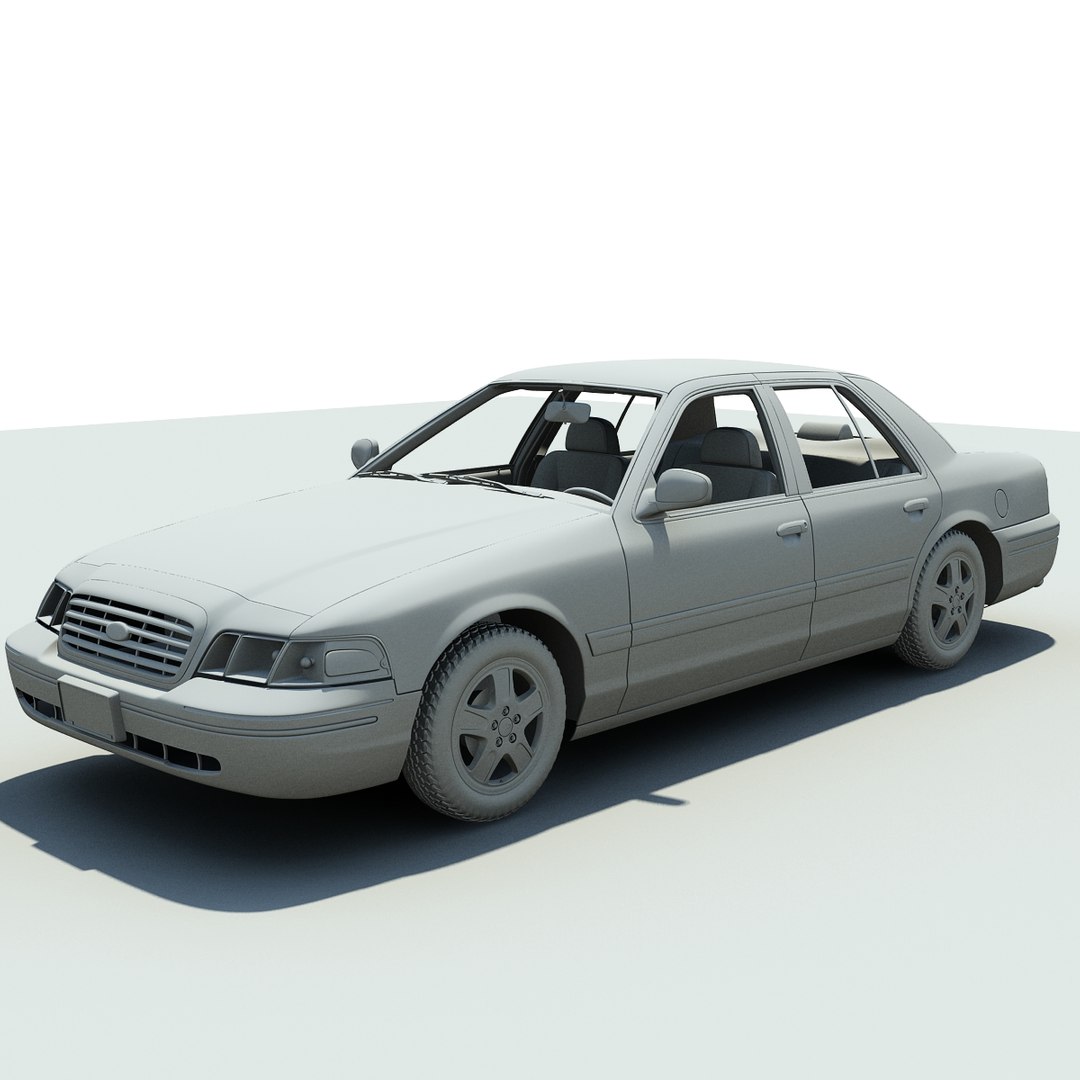 3d Crown Victoria Model