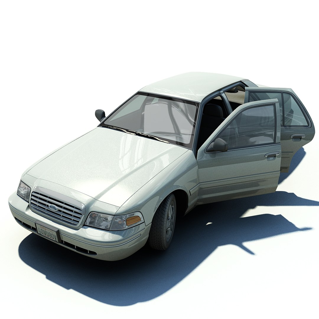 3d Crown Victoria Model