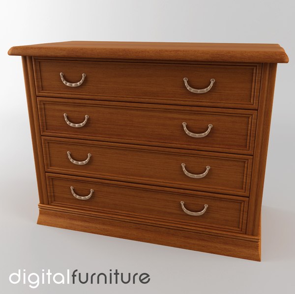 chest drawers 3d model
