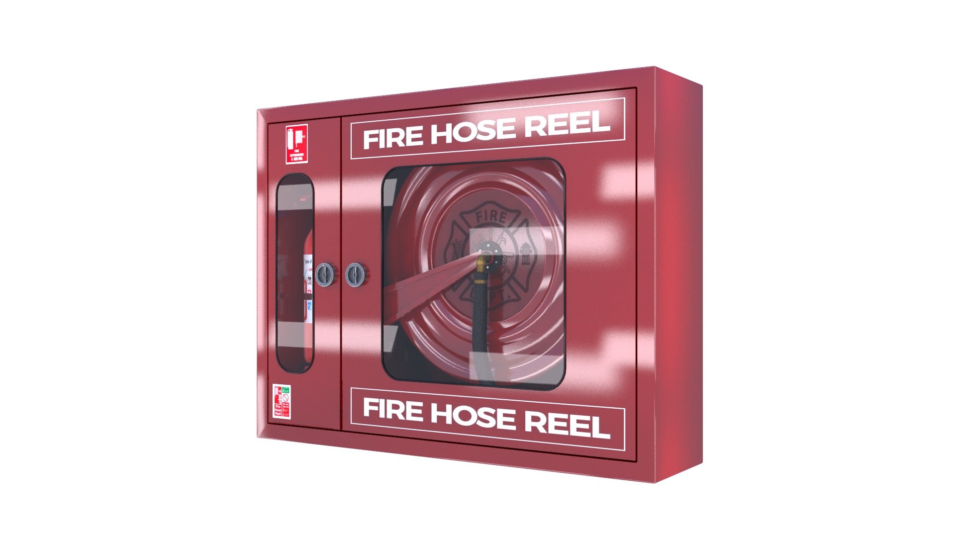 Fire Hose Case 3D - TurboSquid 1886548