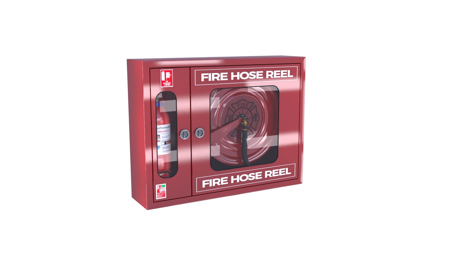 Fire Hose Case 3D - TurboSquid 1886548