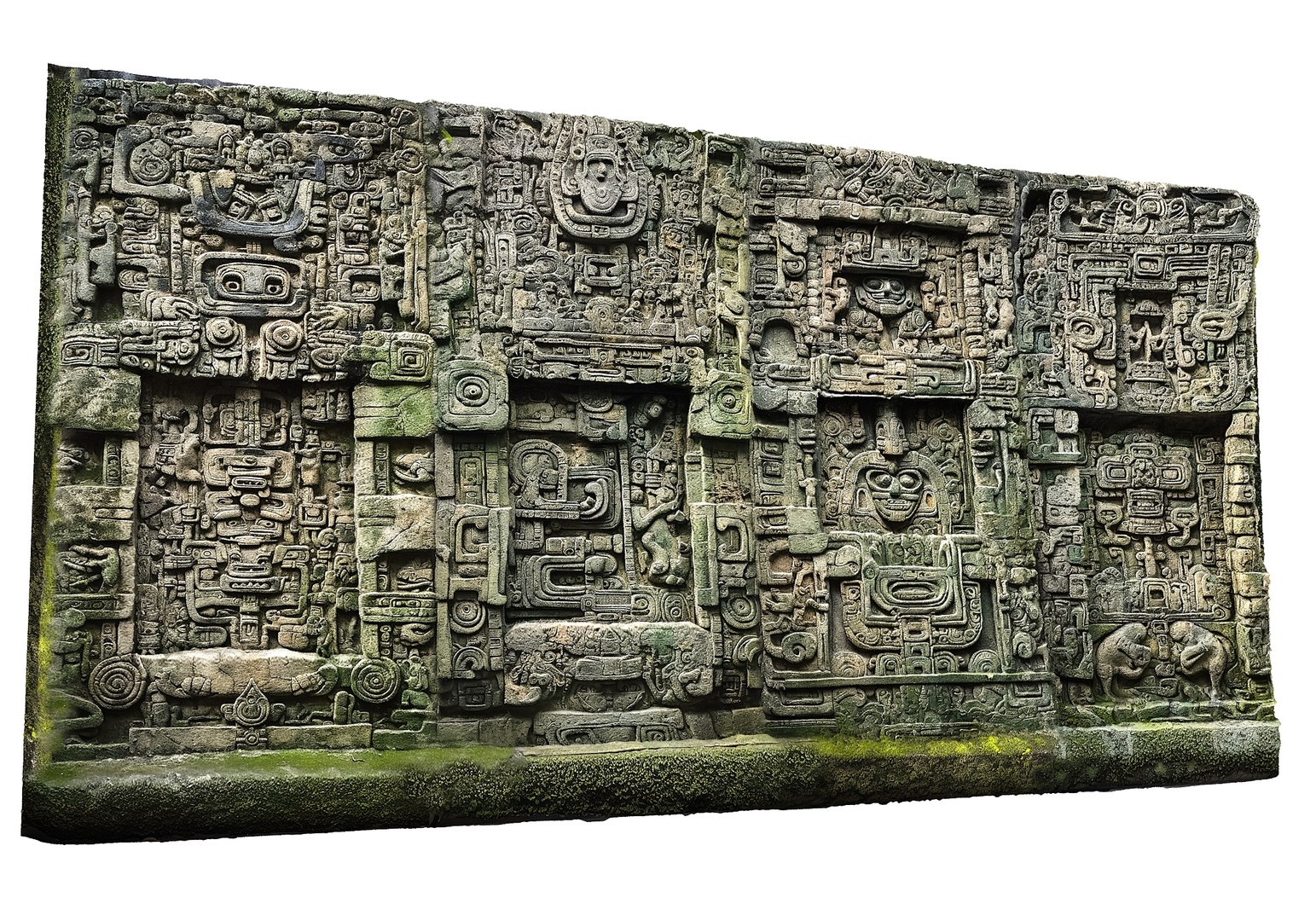3D Walls Of Ancient Mayan Architecture Pack 9 Model - TurboSquid 2066574
