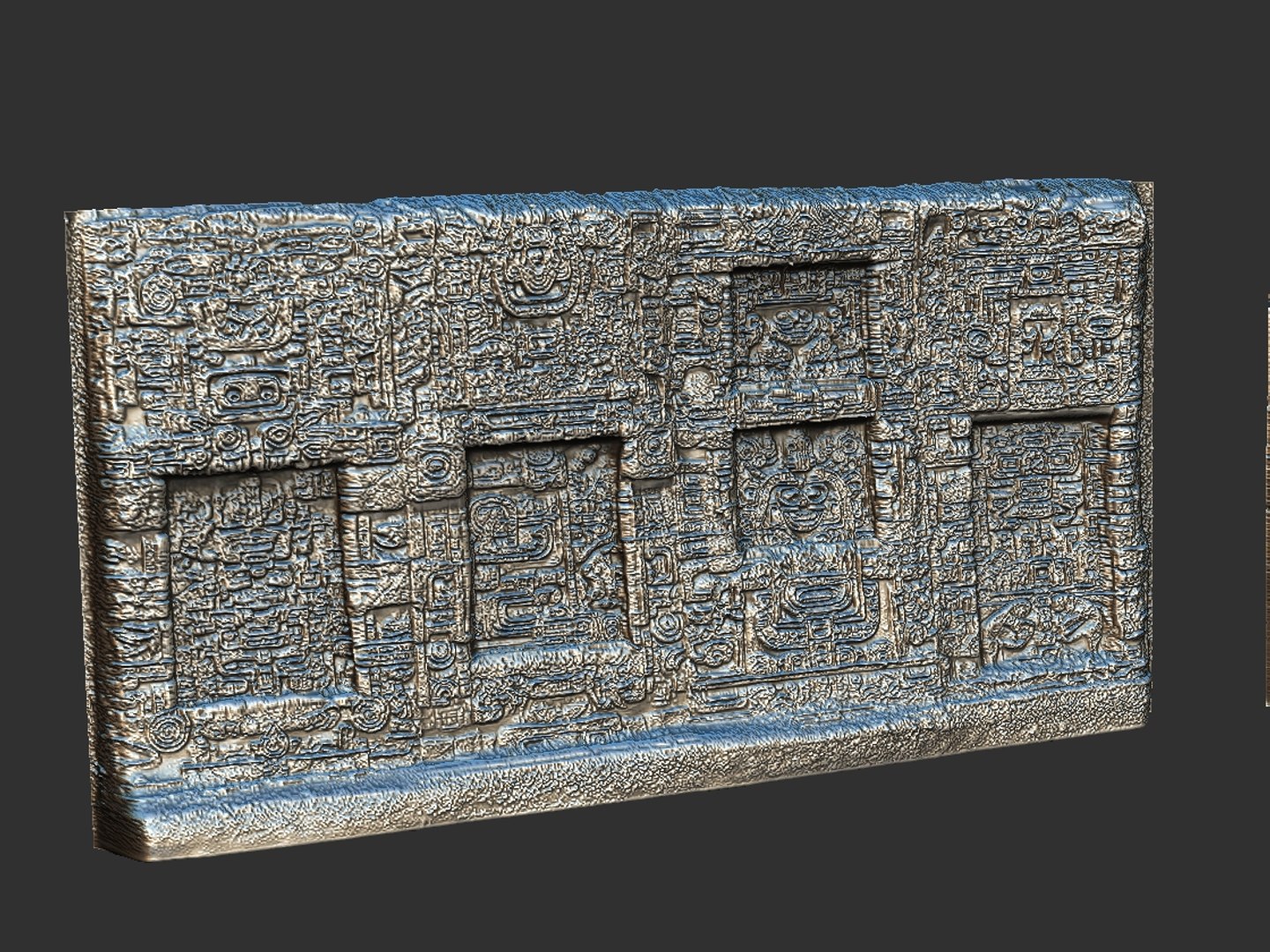 3D Walls Of Ancient Mayan Architecture Pack 9 Model - TurboSquid 2066574