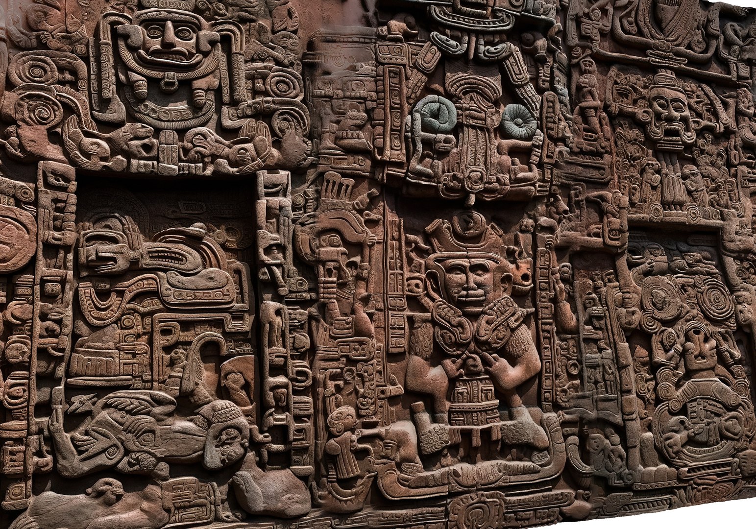 3D Walls of Ancient Mayan Architecture Pack 9 model - TurboSquid 2066574