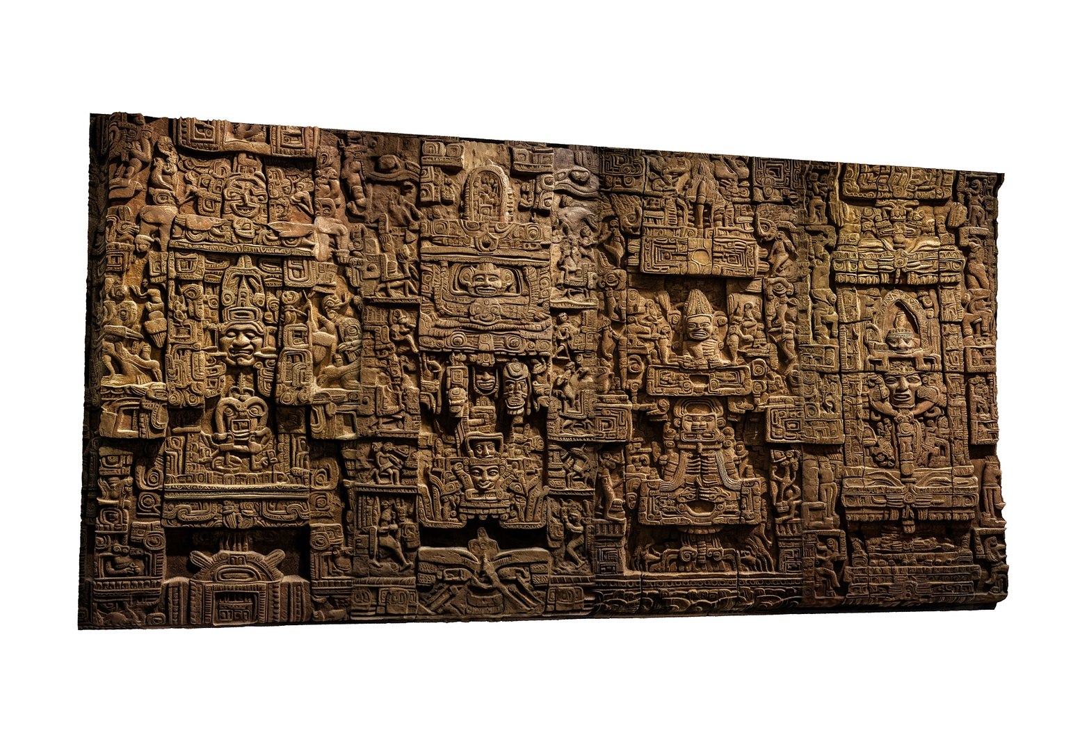 3D Walls of Ancient Mayan Architecture Pack 9 model - TurboSquid 2066574