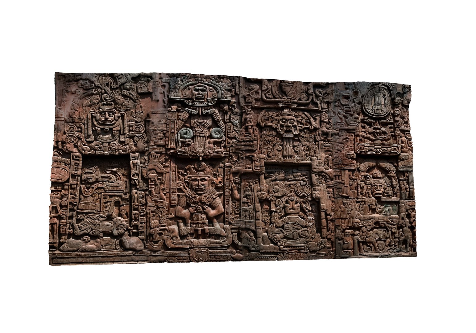 3D Walls of Ancient Mayan Architecture Pack 9 model - TurboSquid 2066574