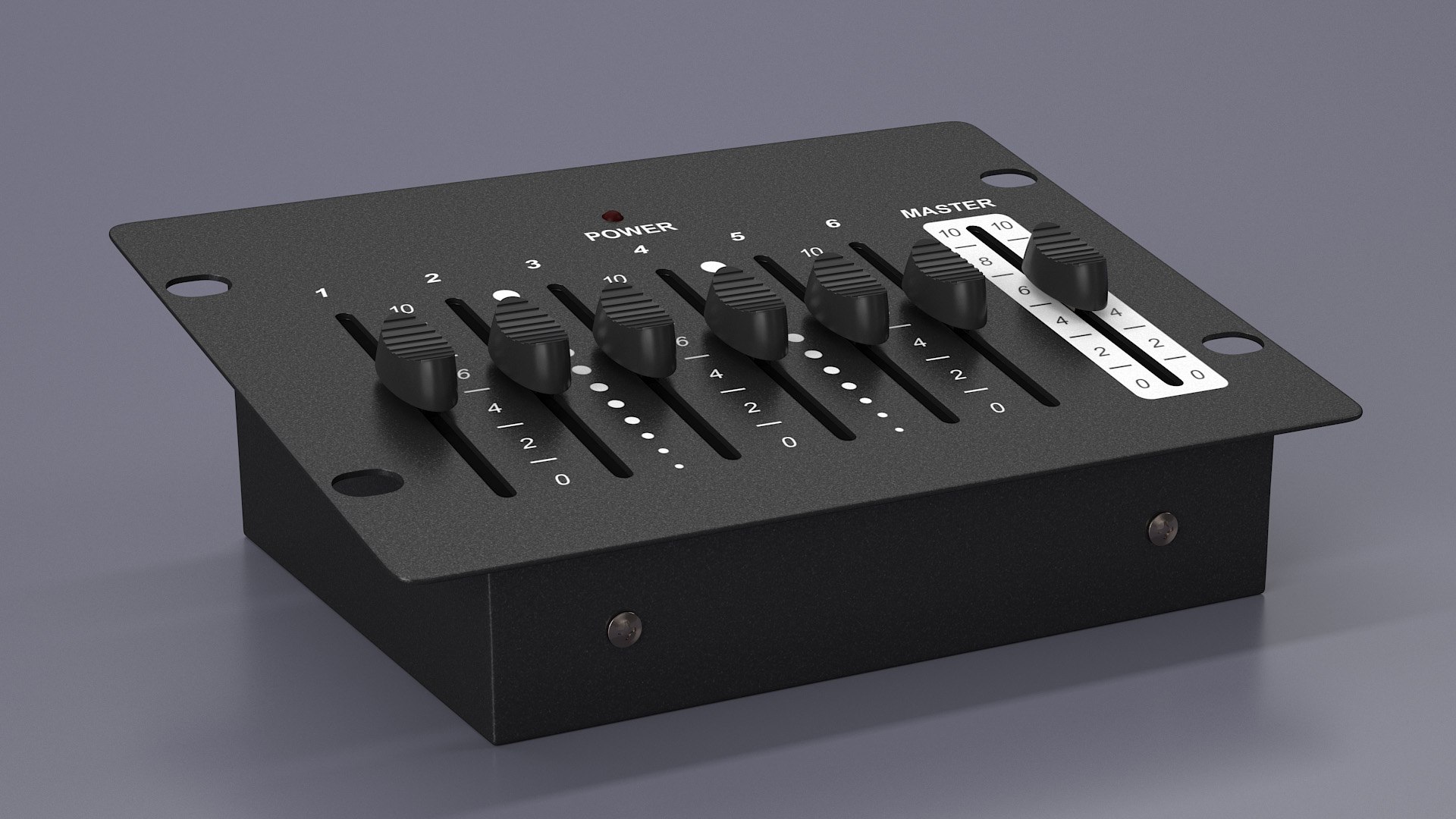 Portable Dimming Console 3D model - TurboSquid 1985429