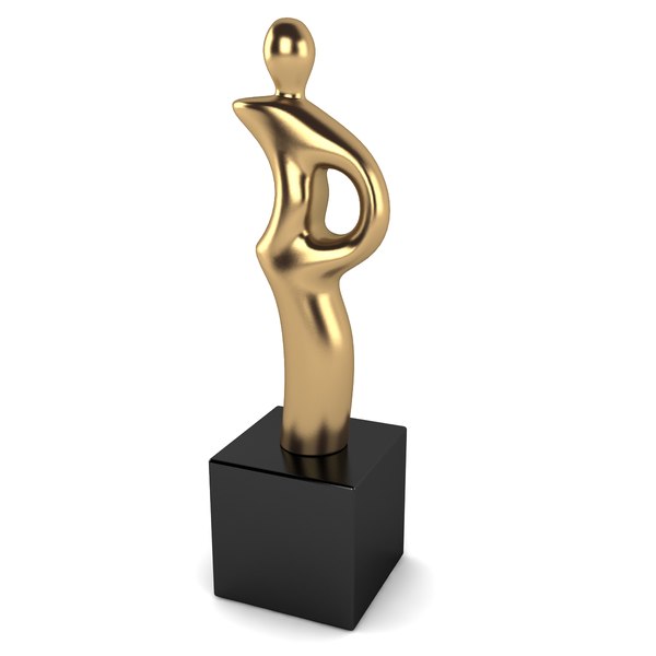 3ds abstract sculpture woman