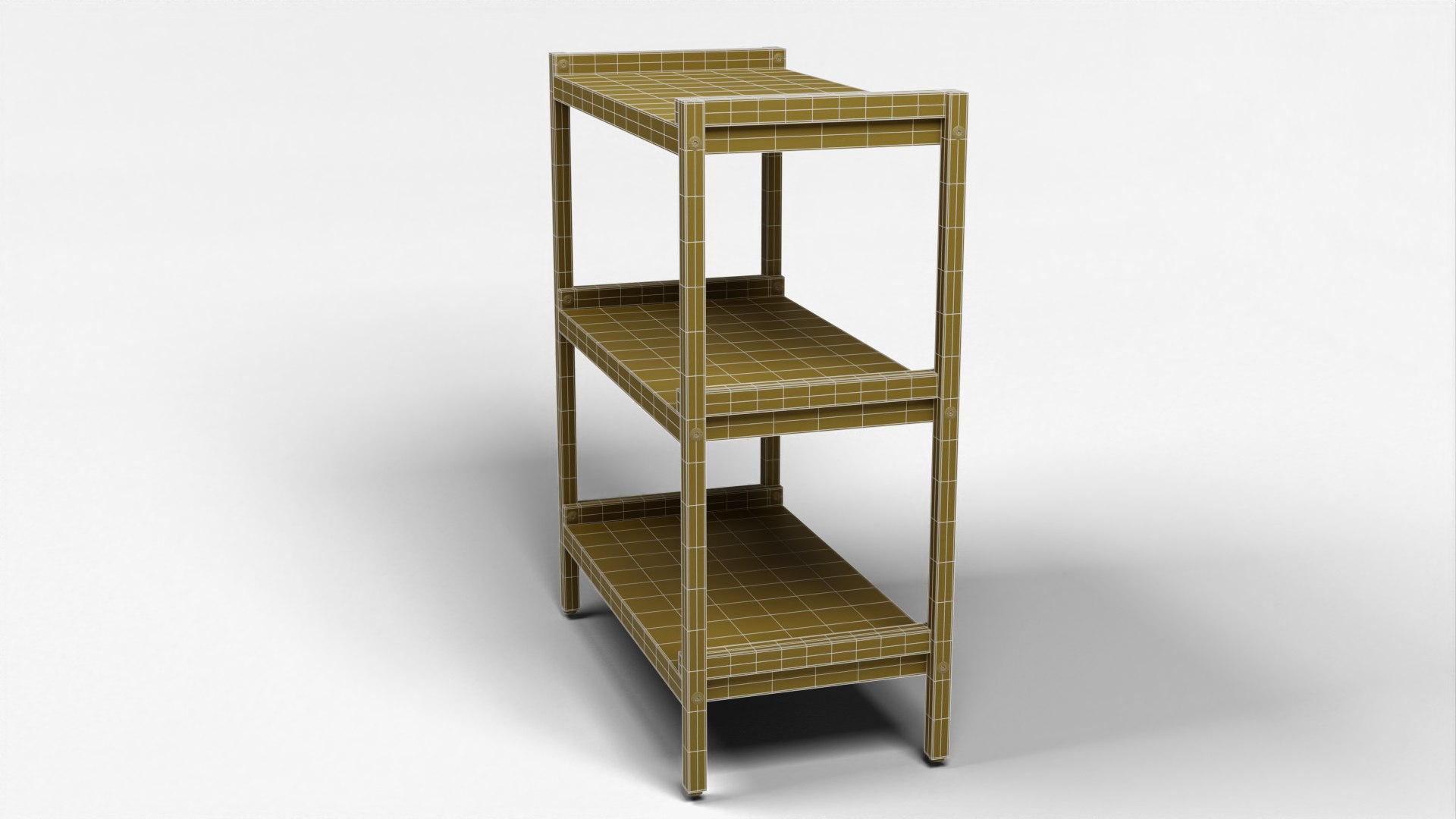 3D Shelving Unit 02 - TurboSquid 2025492