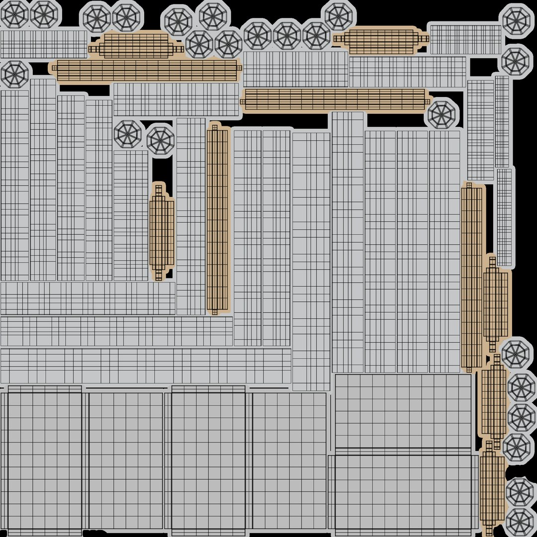 3D Shelving Unit 02 - TurboSquid 2025492