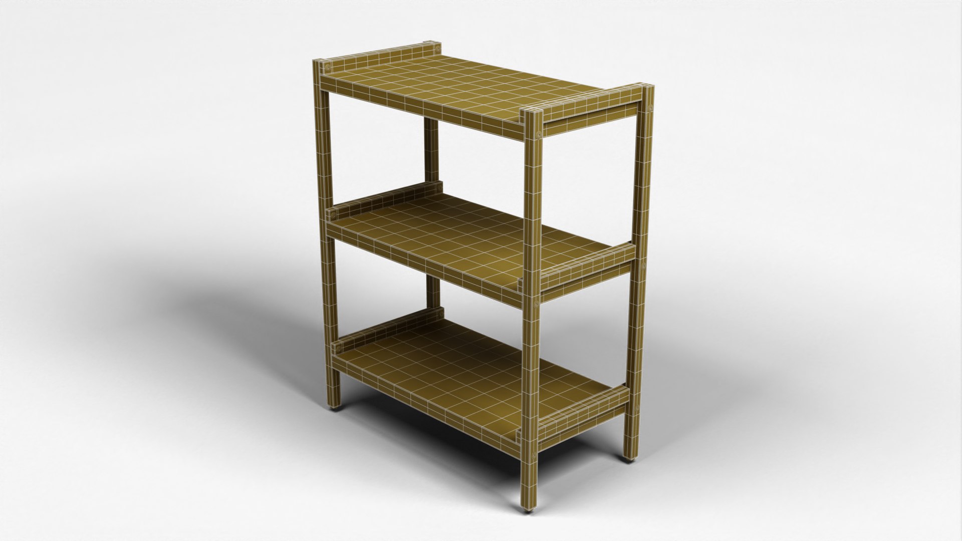 3D Shelving Unit 02 - TurboSquid 2025492