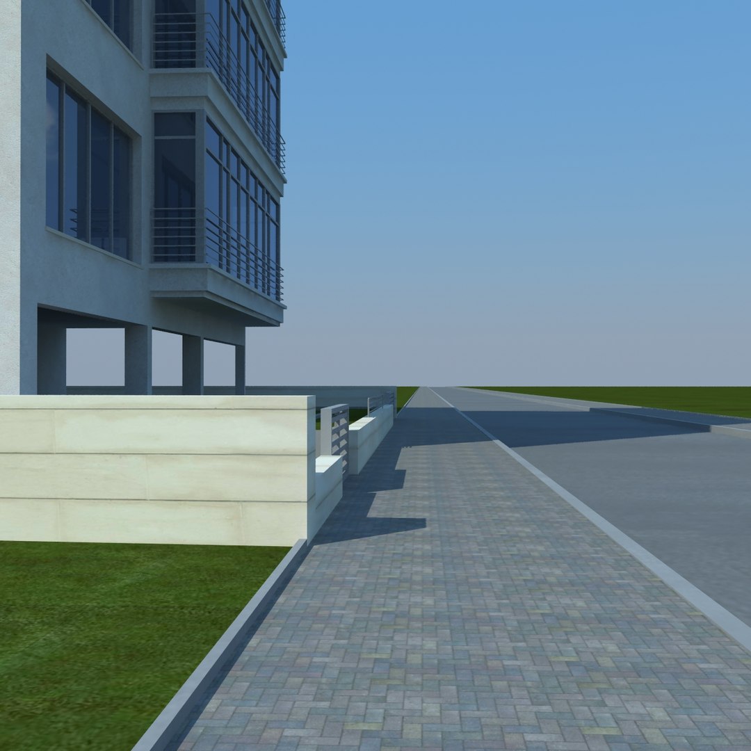Buildings 3d Model