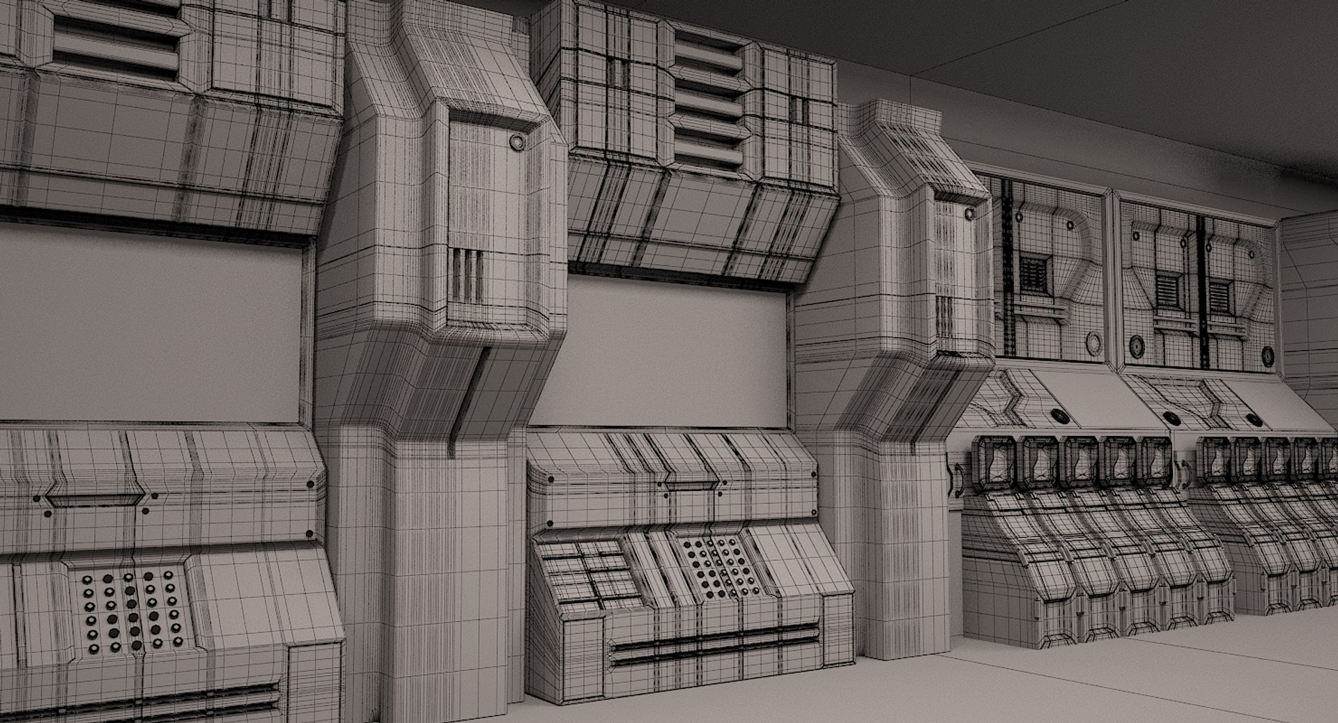 Scifi Laboratory 3D Model - TurboSquid 1273179