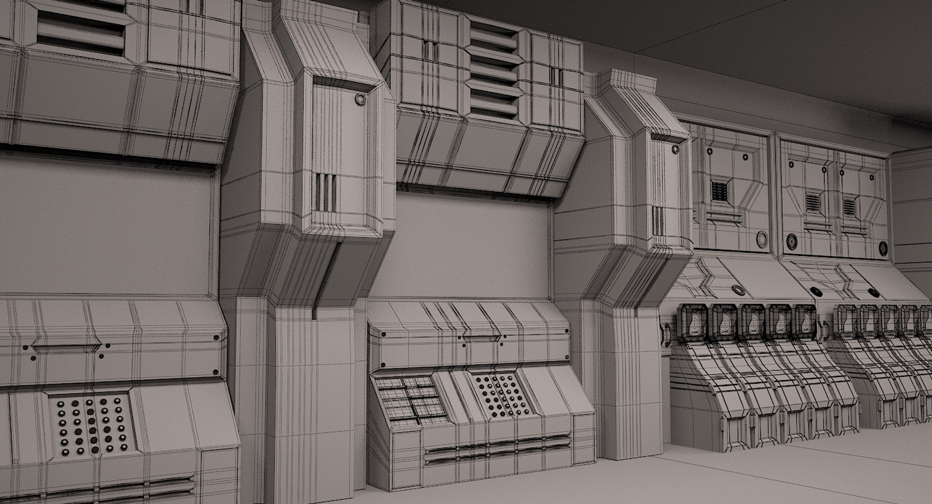 Scifi Laboratory 3D Model - TurboSquid 1273179