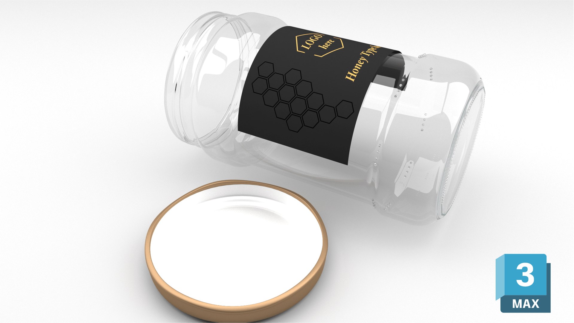 3D Honey-jar 3D Model Model - TurboSquid 2001434