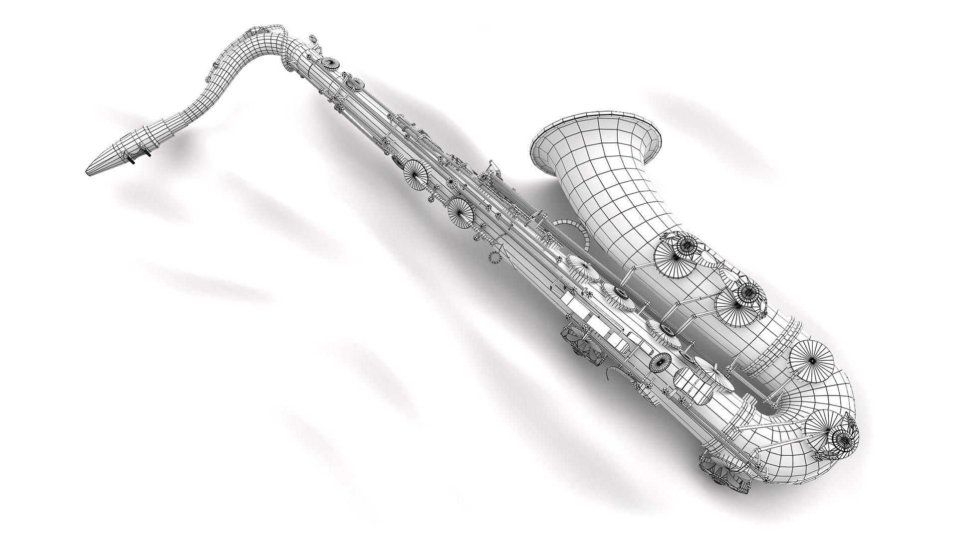 Classic Saxophone 3D - TurboSquid 1894416
