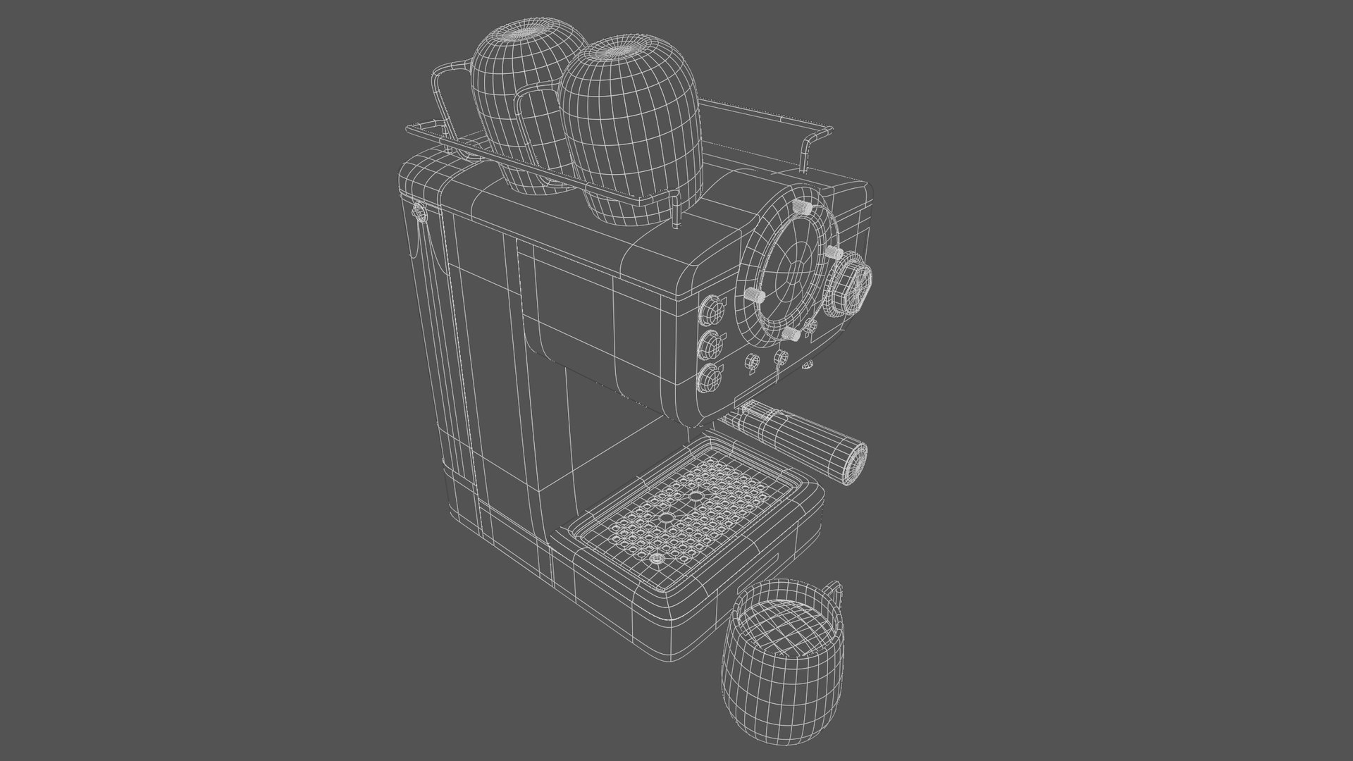 3D coffee maker - TurboSquid 2070132