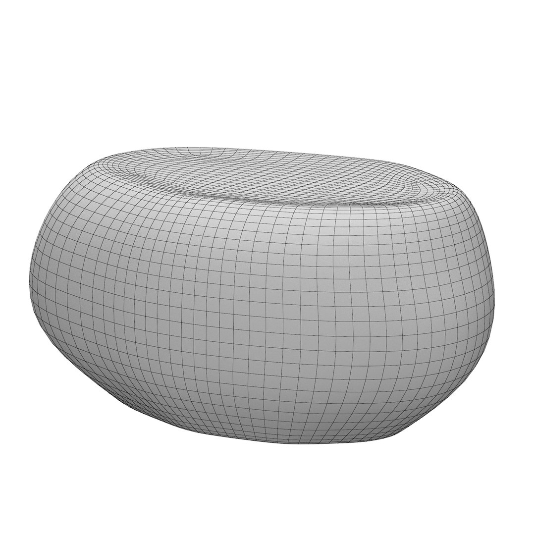 Fat Pebble Side Table 3D Model - TurboSquid 2143877