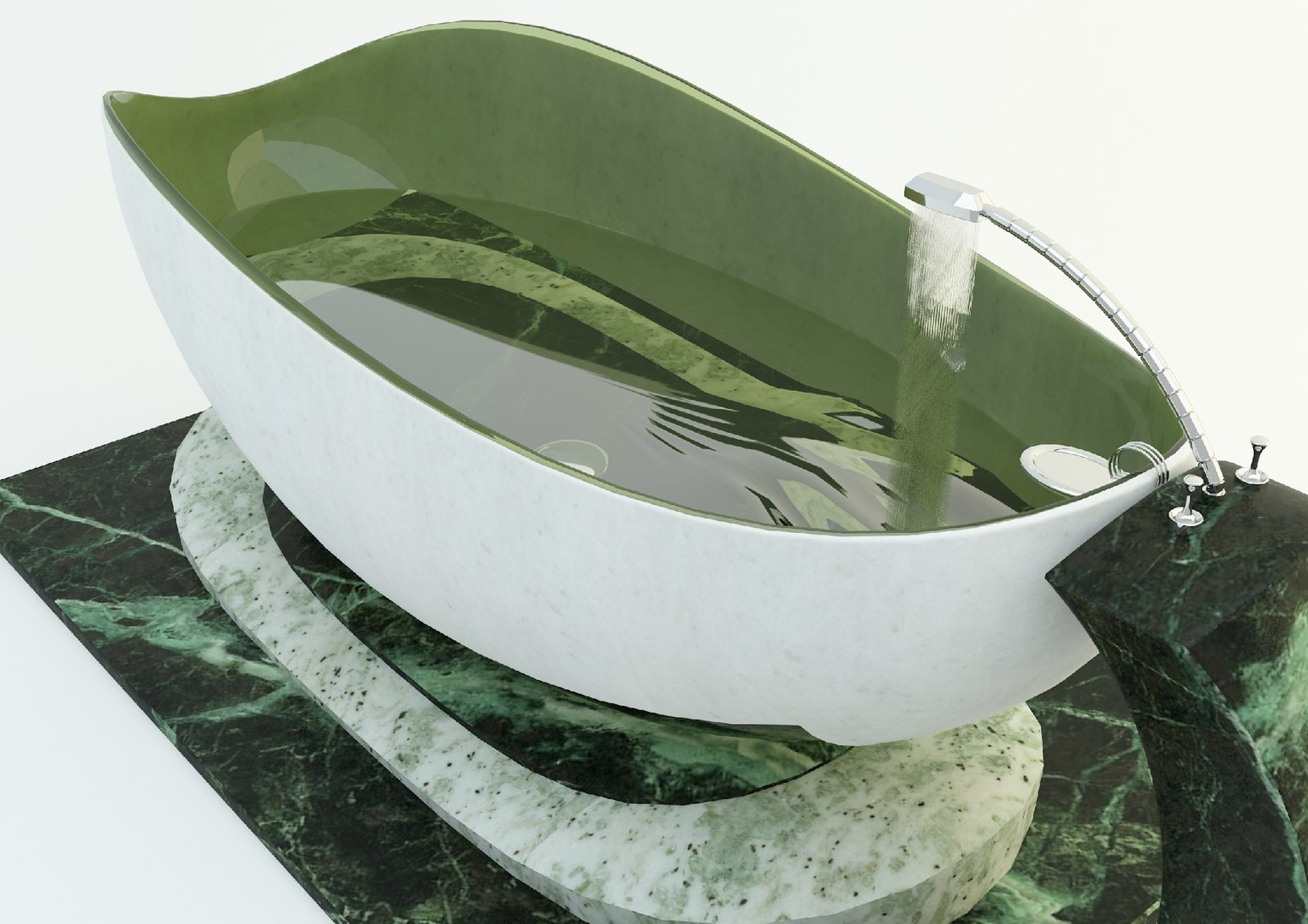 Bathroom Design Bathtub 3d Model 3D Model - TurboSquid 1964054