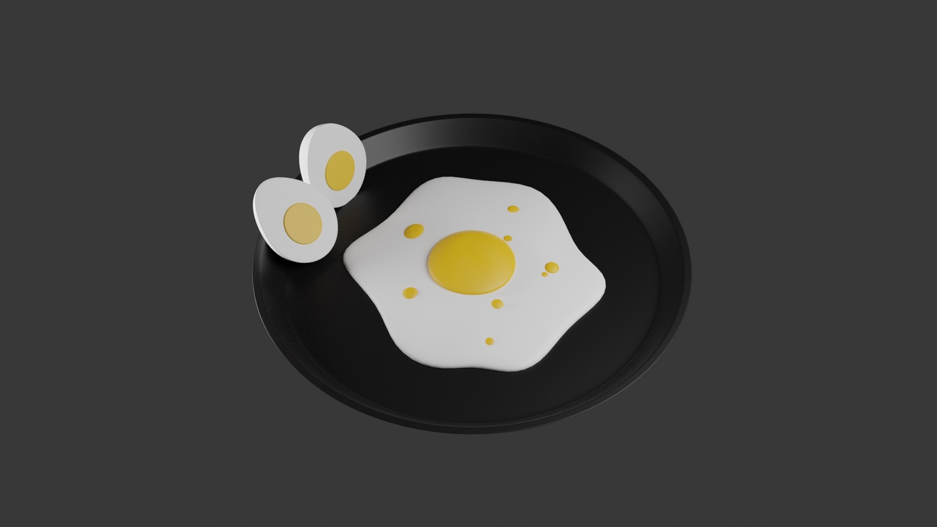 3D Cooking Egg - TurboSquid 2018601