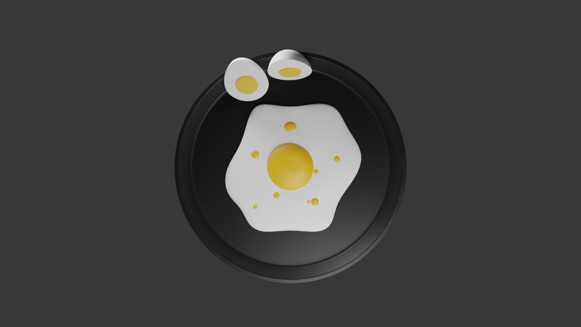 3D Cooking Egg - TurboSquid 2018601