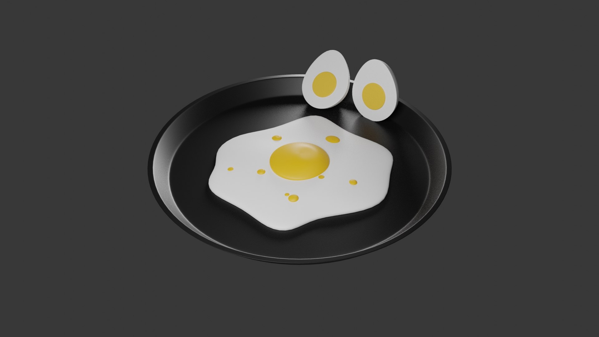 3D Cooking Egg - TurboSquid 2018601