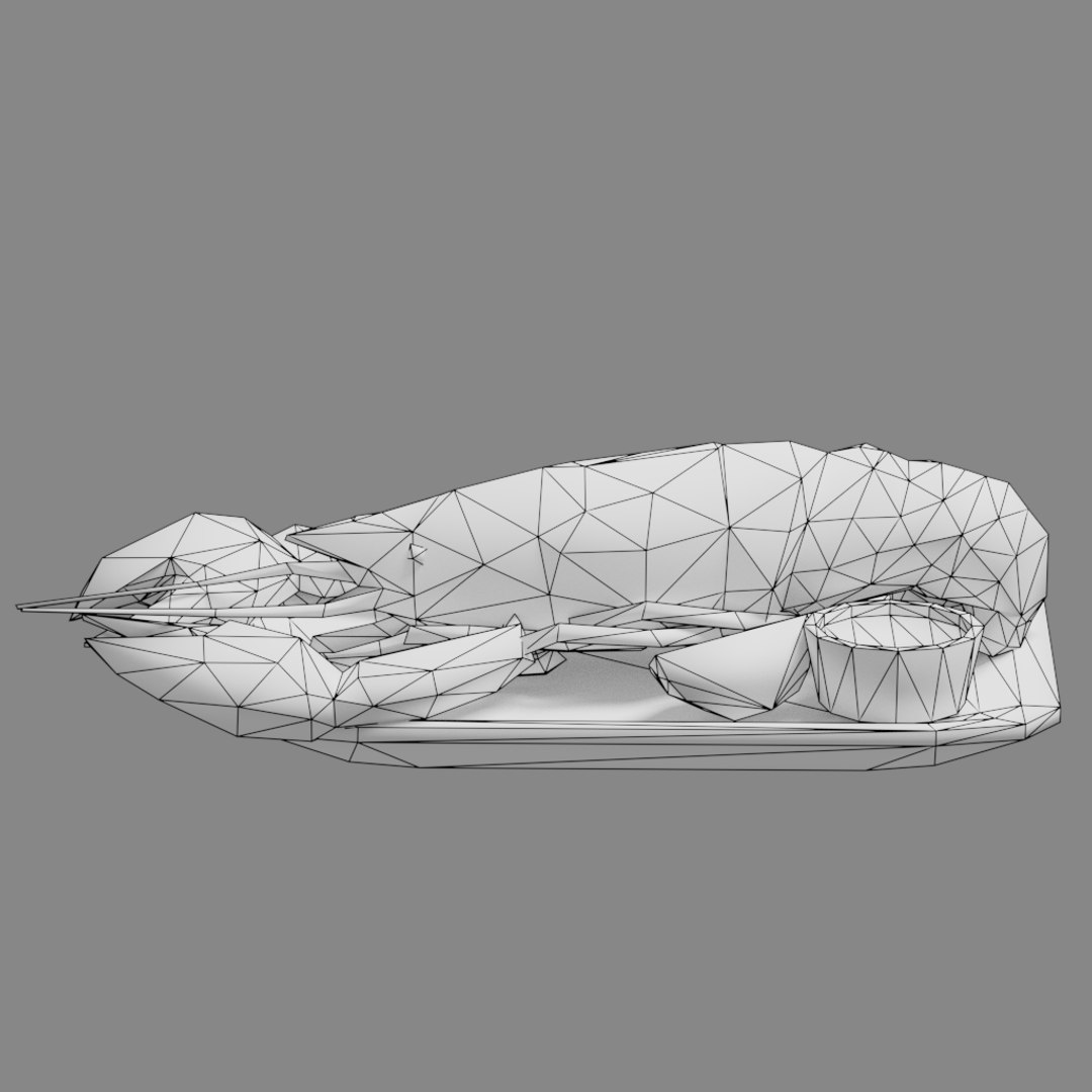 Lobster Food Seafood 3D Model - TurboSquid 1422440