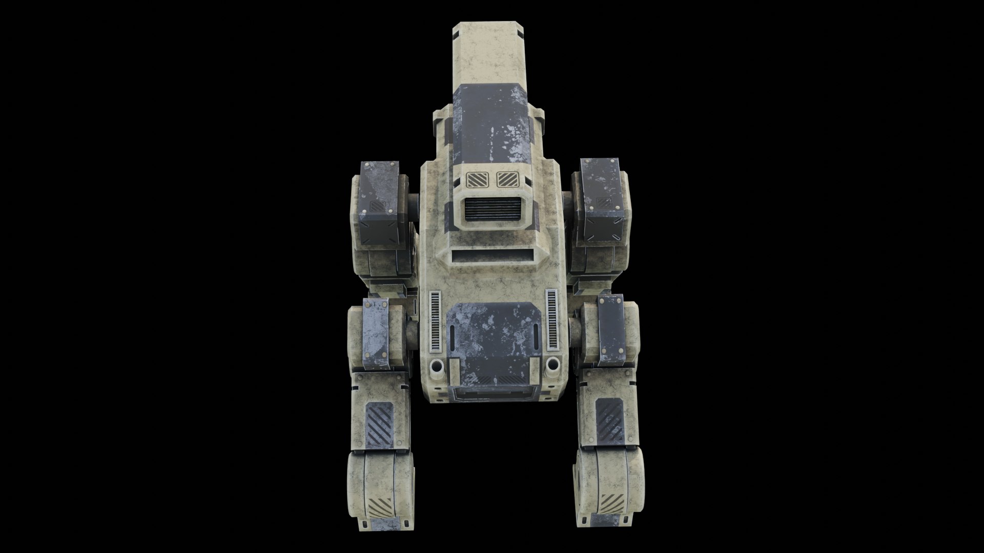 3D Rocket Robot Dog Low-poly - TurboSquid 2271883