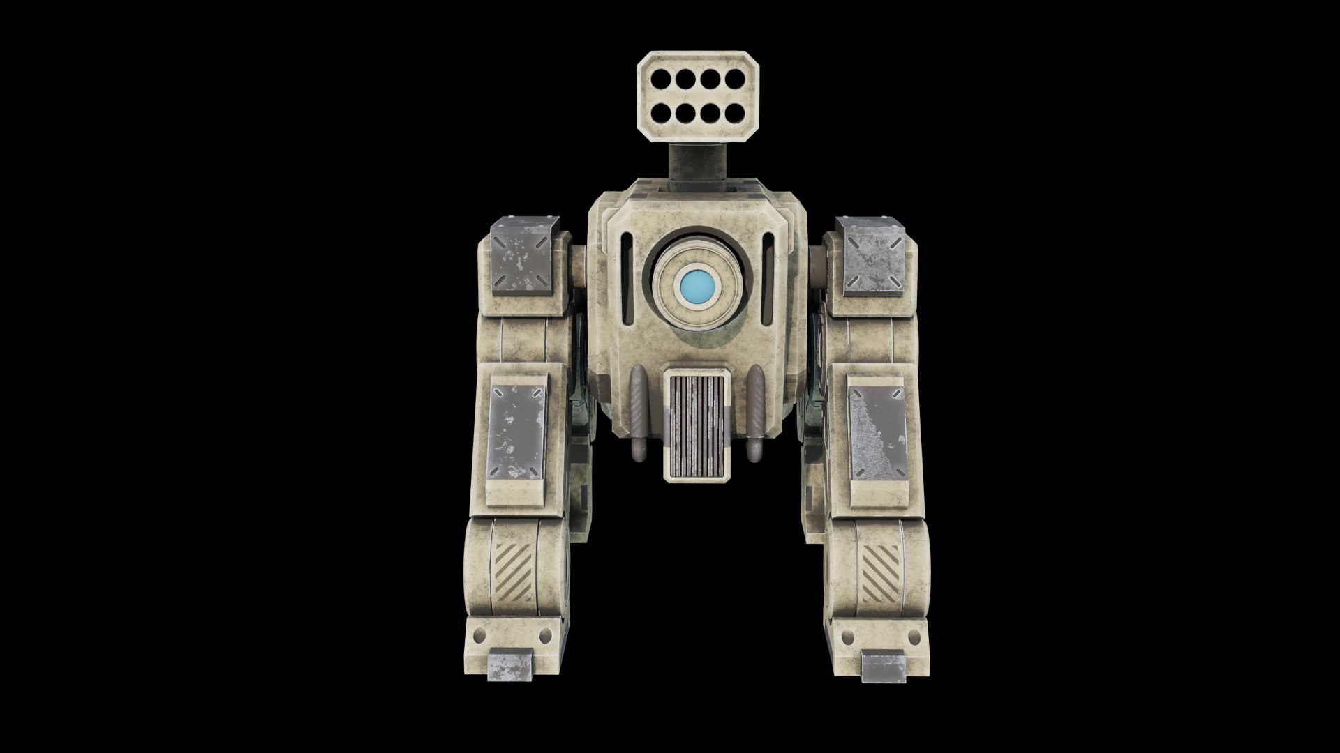 3D Rocket Robot Dog Low-poly - TurboSquid 2271883