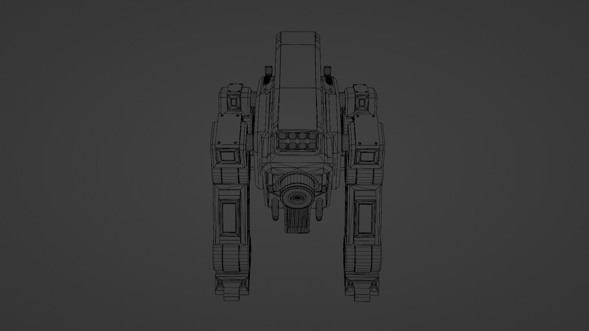 3D Rocket Robot Dog Low-poly - TurboSquid 2271883