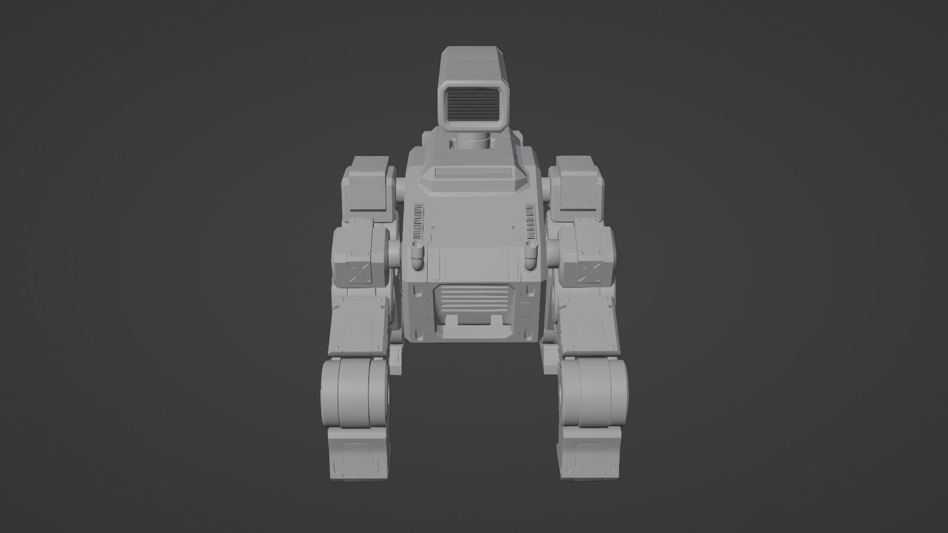 3D Rocket Robot Dog Low-poly - TurboSquid 2271883
