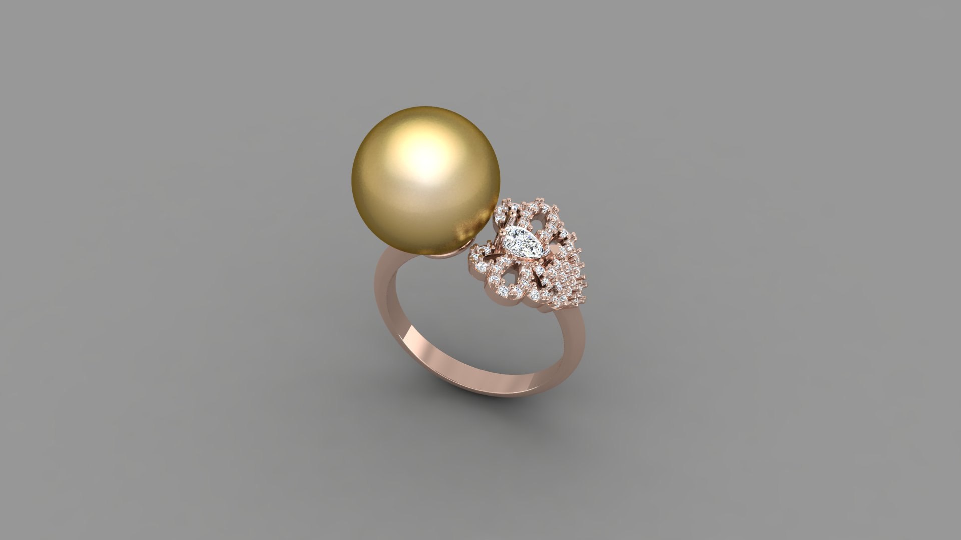 Ring pearl 3D model - TurboSquid 1538249
