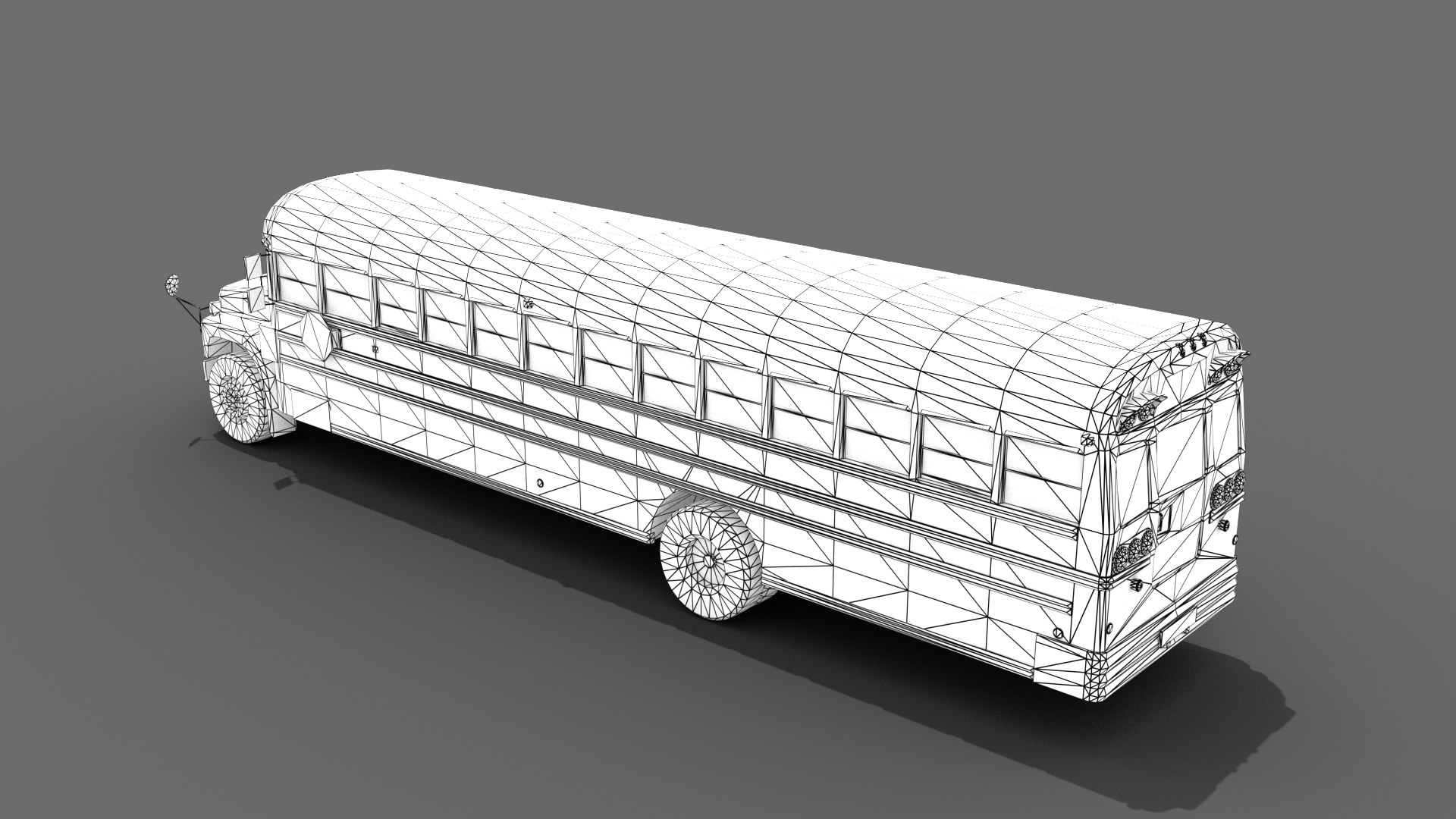 School Bus Model - TurboSquid 1660127