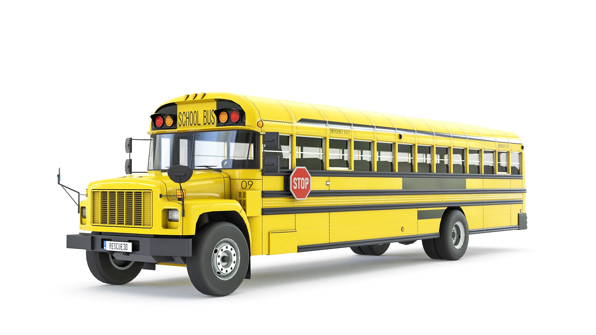 School Bus Model - TurboSquid 1660127
