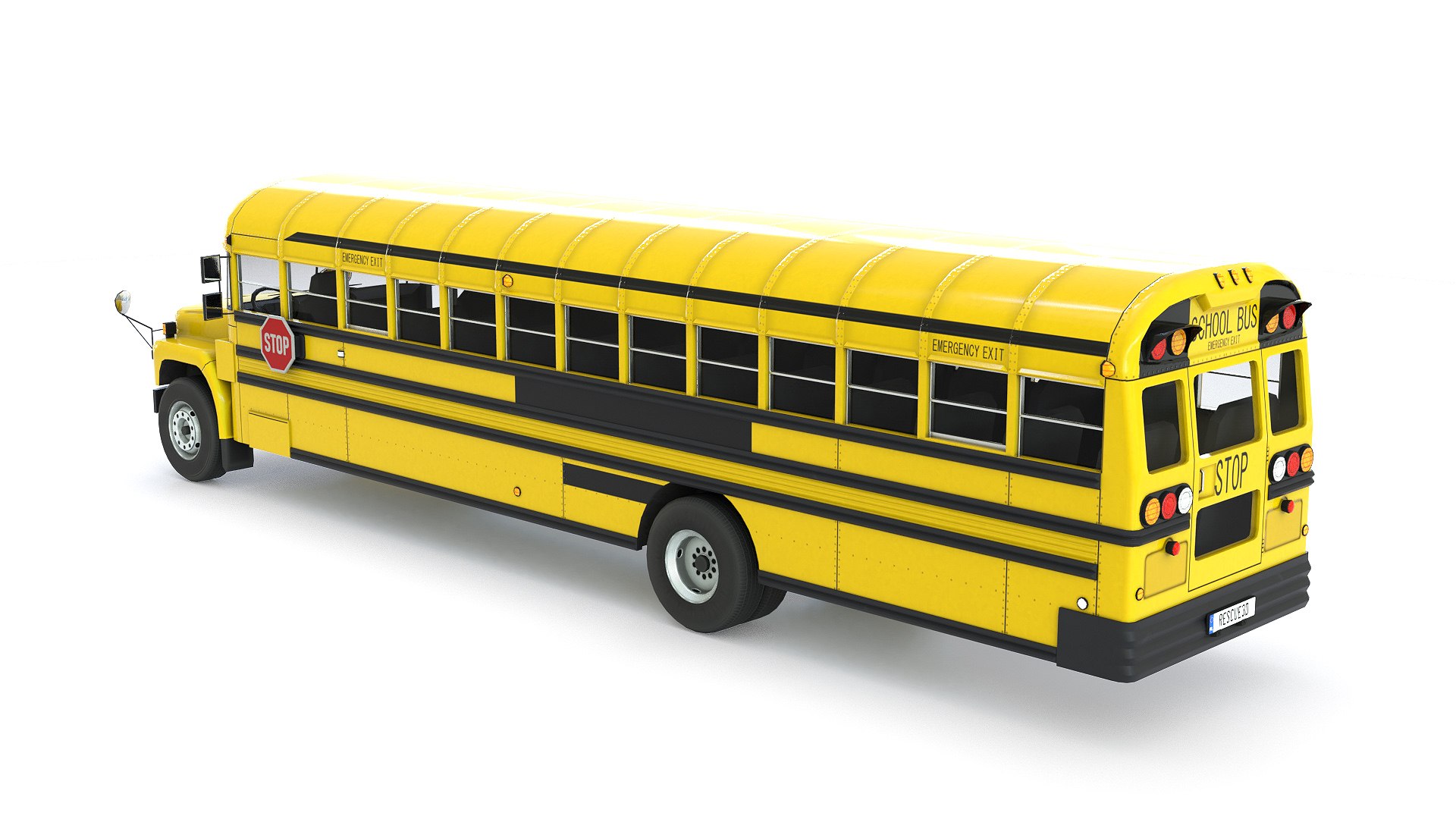 School Bus Model - TurboSquid 1660127