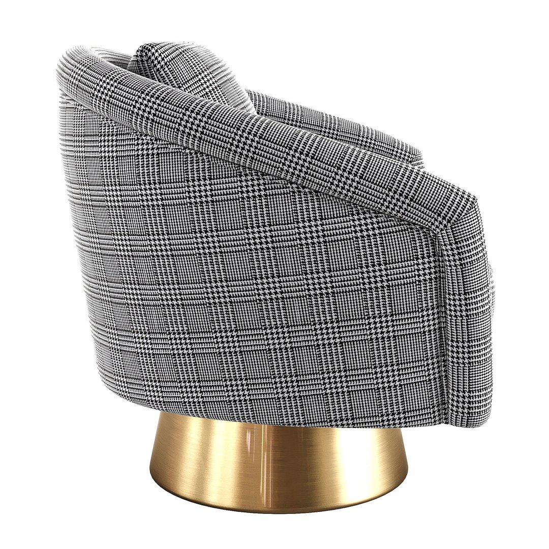 Fano Swivel Chair 3D Model - TurboSquid 2267743