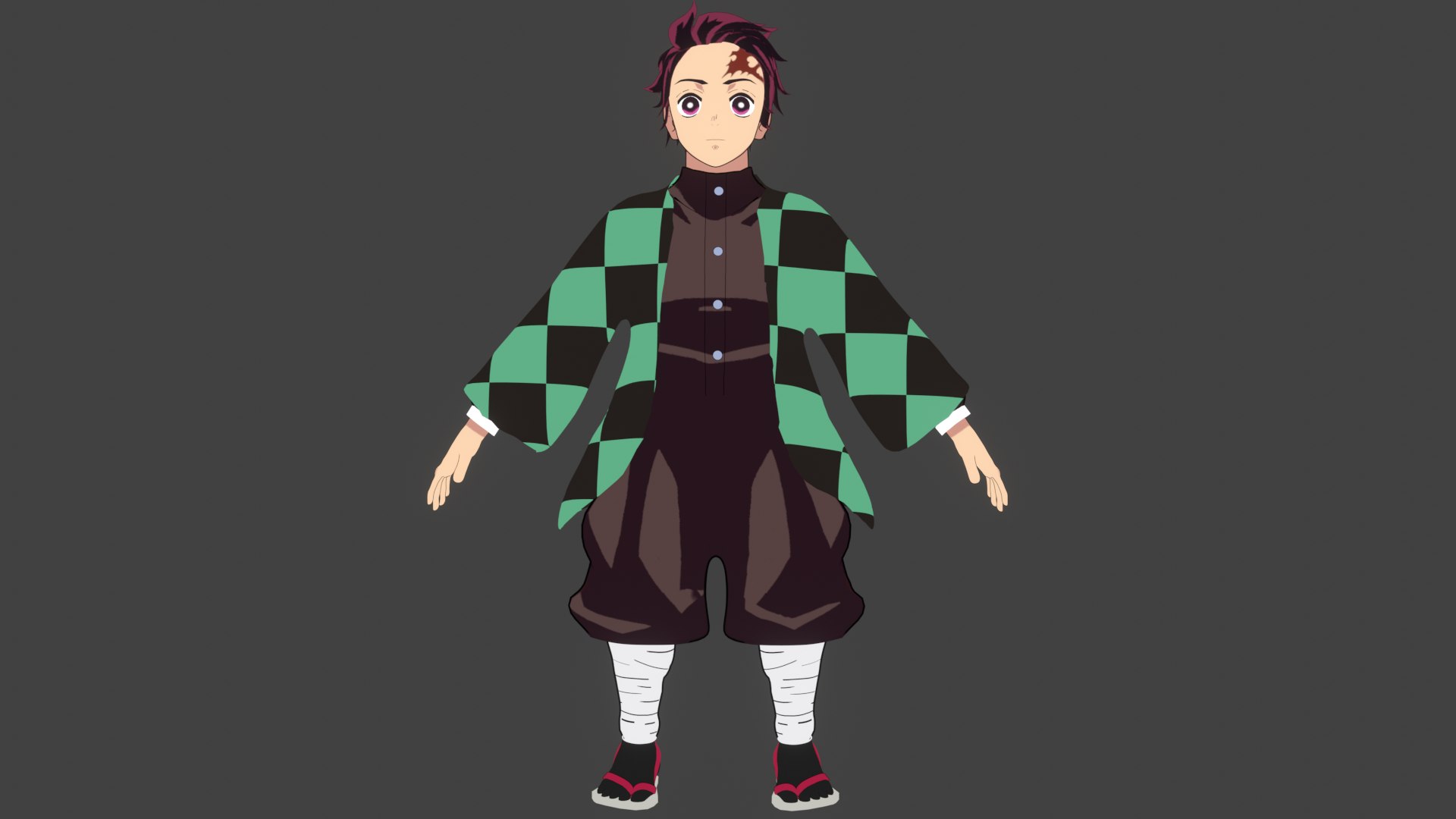 3D Demon Slayer Tanjiro Kamado Model - TurboSquid 2112403