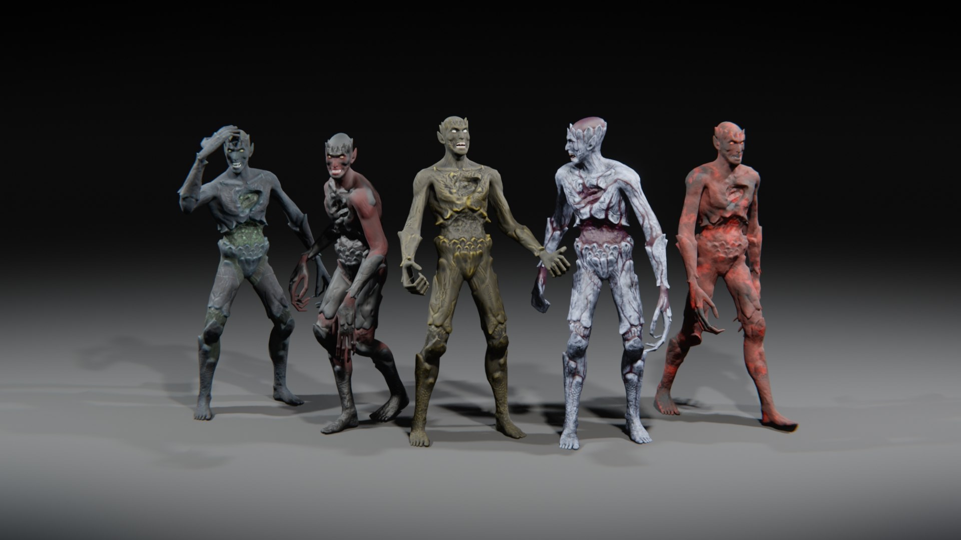 Creature Pack Vol 1 3D Model - TurboSquid 2198359