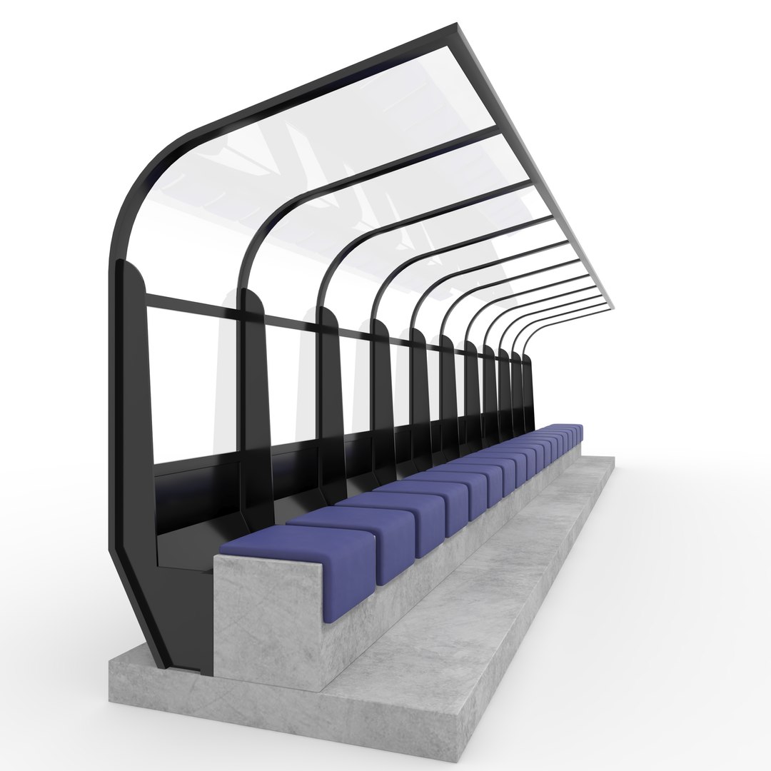 3D Soccer Bench 11 - TurboSquid 2365540