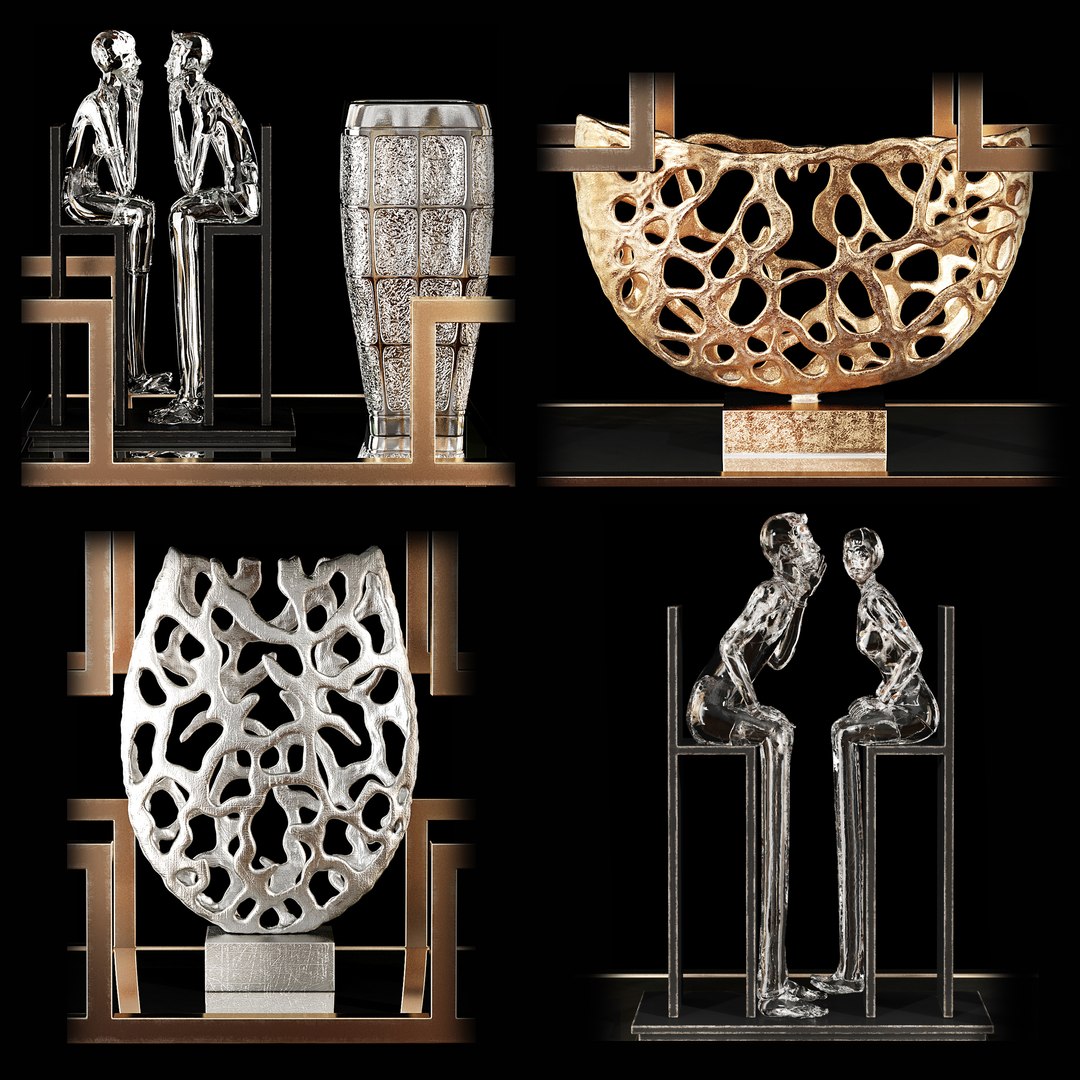 Decorative Set 38 3D - TurboSquid 1388022