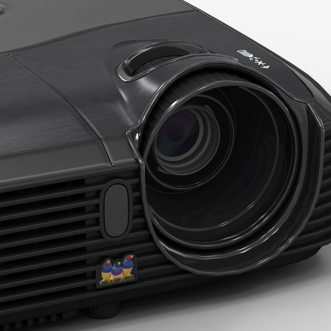 3d model hdmi projector viewsonic pjd5133