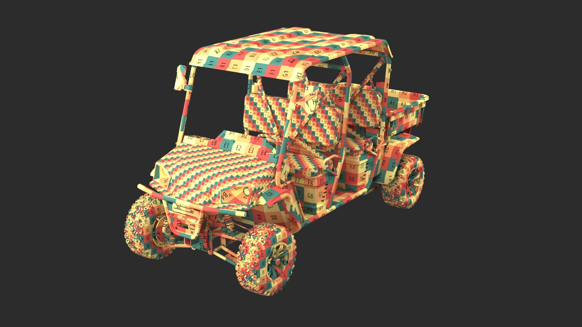 3D Electric UTV - TurboSquid 1895166