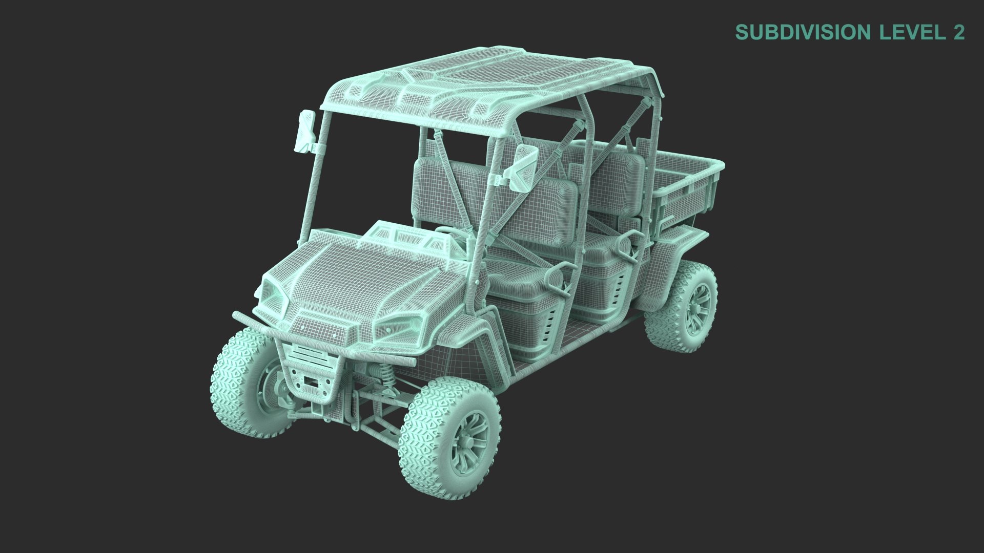 3D Electric UTV - TurboSquid 1895166