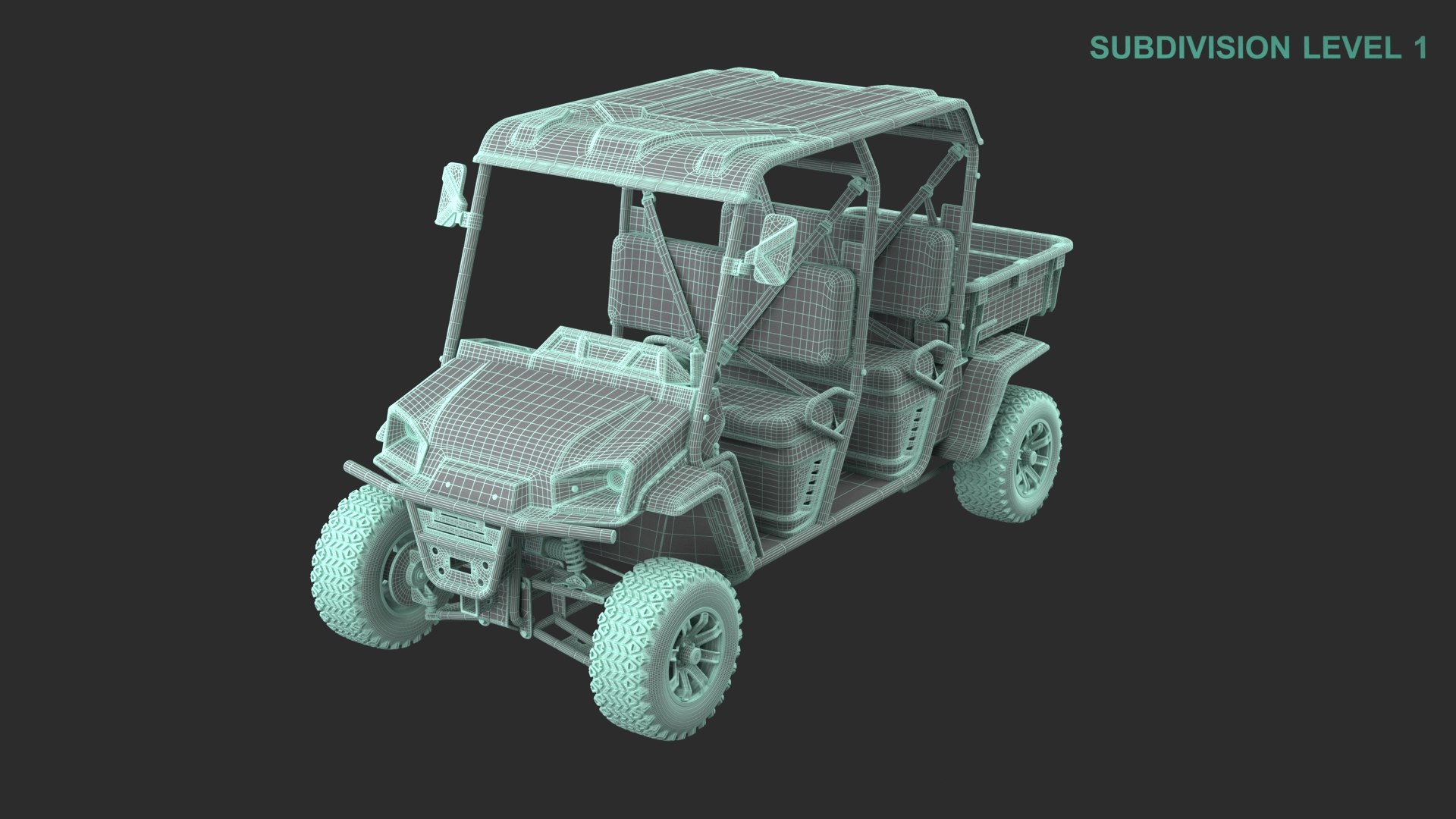 3D Electric UTV - TurboSquid 1895166