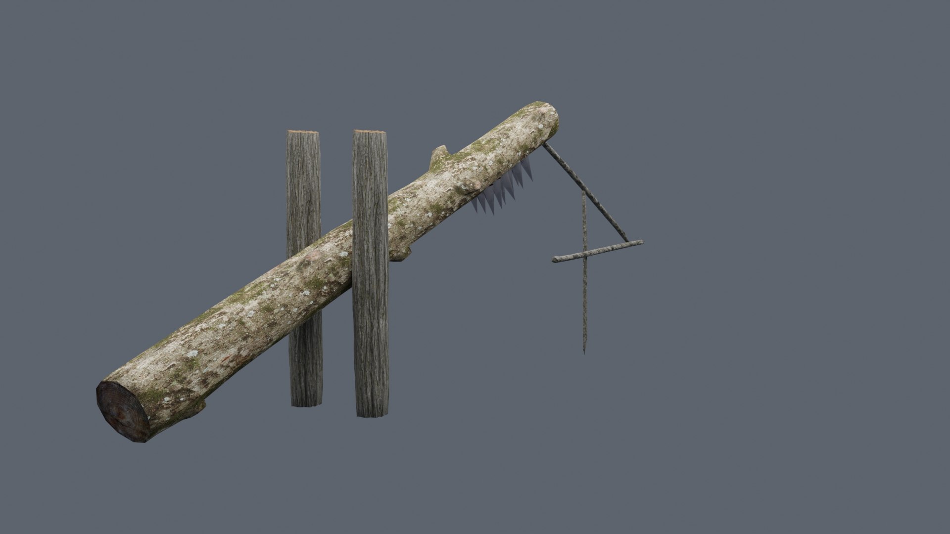 3D Model Low-Poly Trap - TurboSquid 1733852
